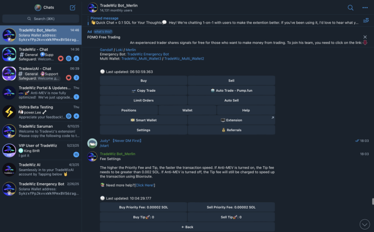 Best AI Trading Bot for Free - TradeWiz Bot